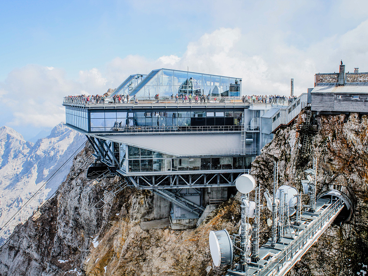 Una funivia da brividi sul tetto della Germania - SciareMag