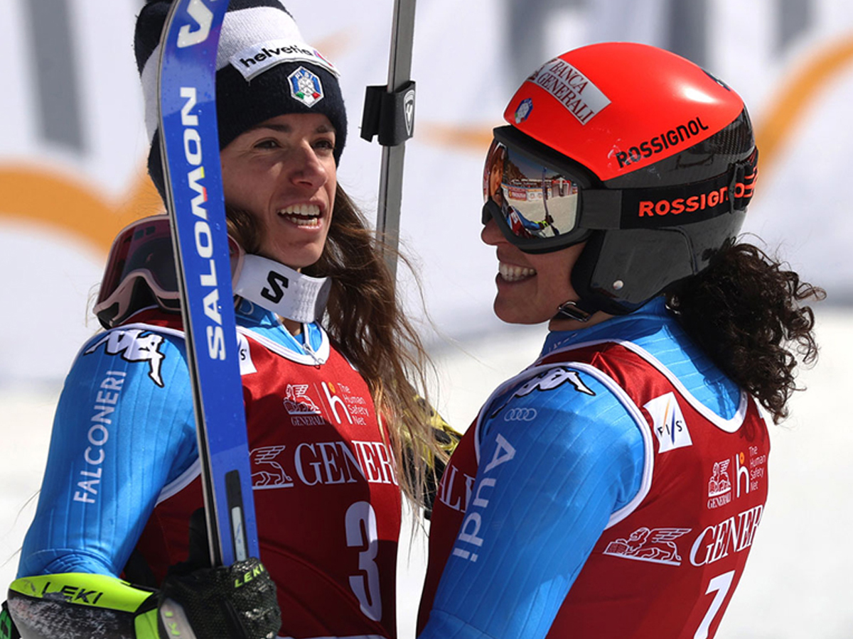 Prima uscita sulla neve per Bassino e Brignone, a Les 2 Alpes con le ...