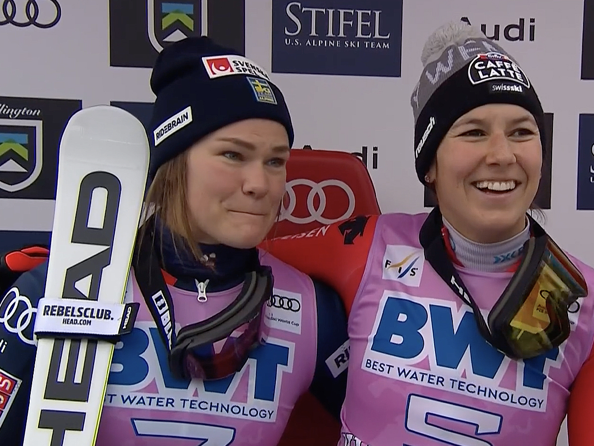 Clamoroso a Kilington vincono a pari merito Swenn Larsson e Holdener ...