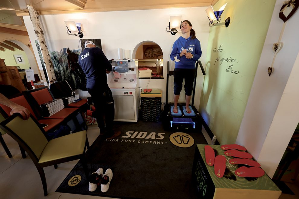 Plantari: il sistema Feetbox® 3D di Sidas - SciareMag