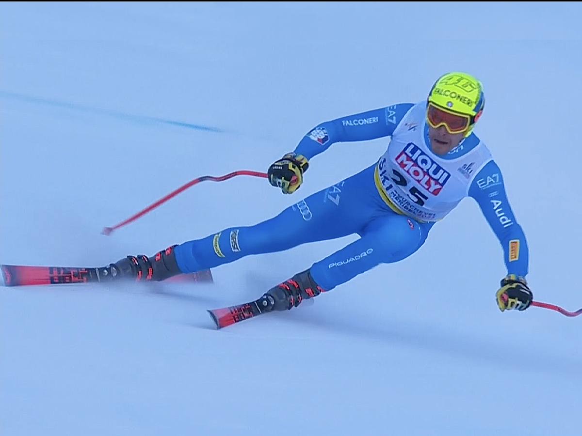 Prova di forza di Innerhofer che nel 2° training se li mette tutti ...