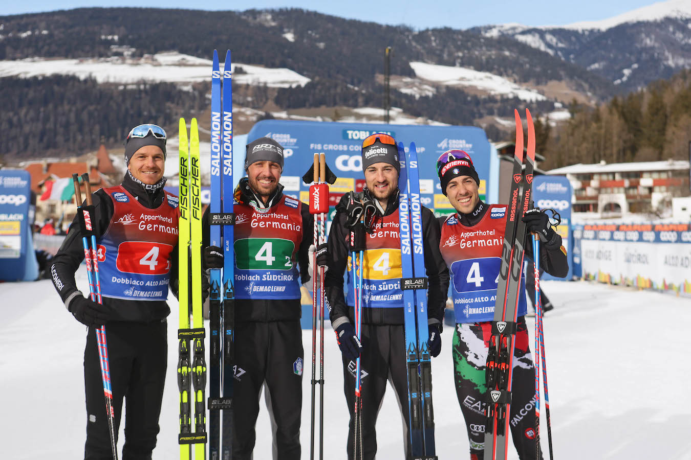 Fantastico a Dobbiaco, la staffetta Azzurra dopo 17 anni ritorna nella ...