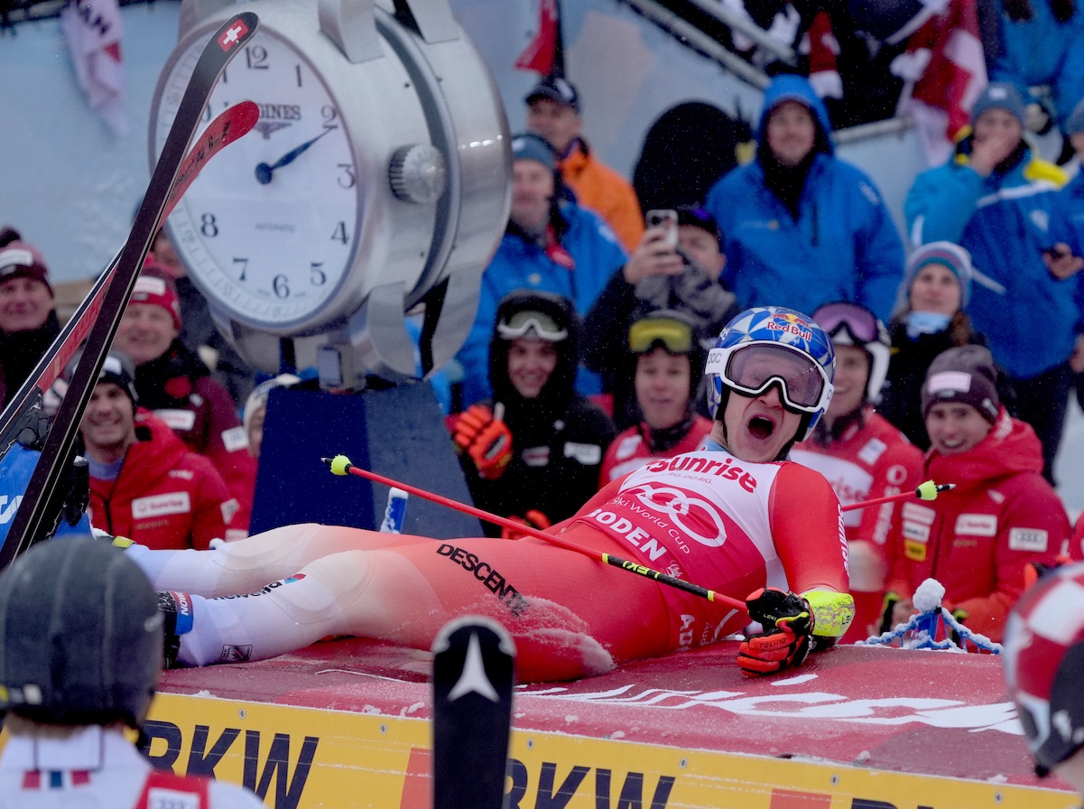 Marco Odermatt un rullo compressore anche ad Adelboden. Le immagini ...