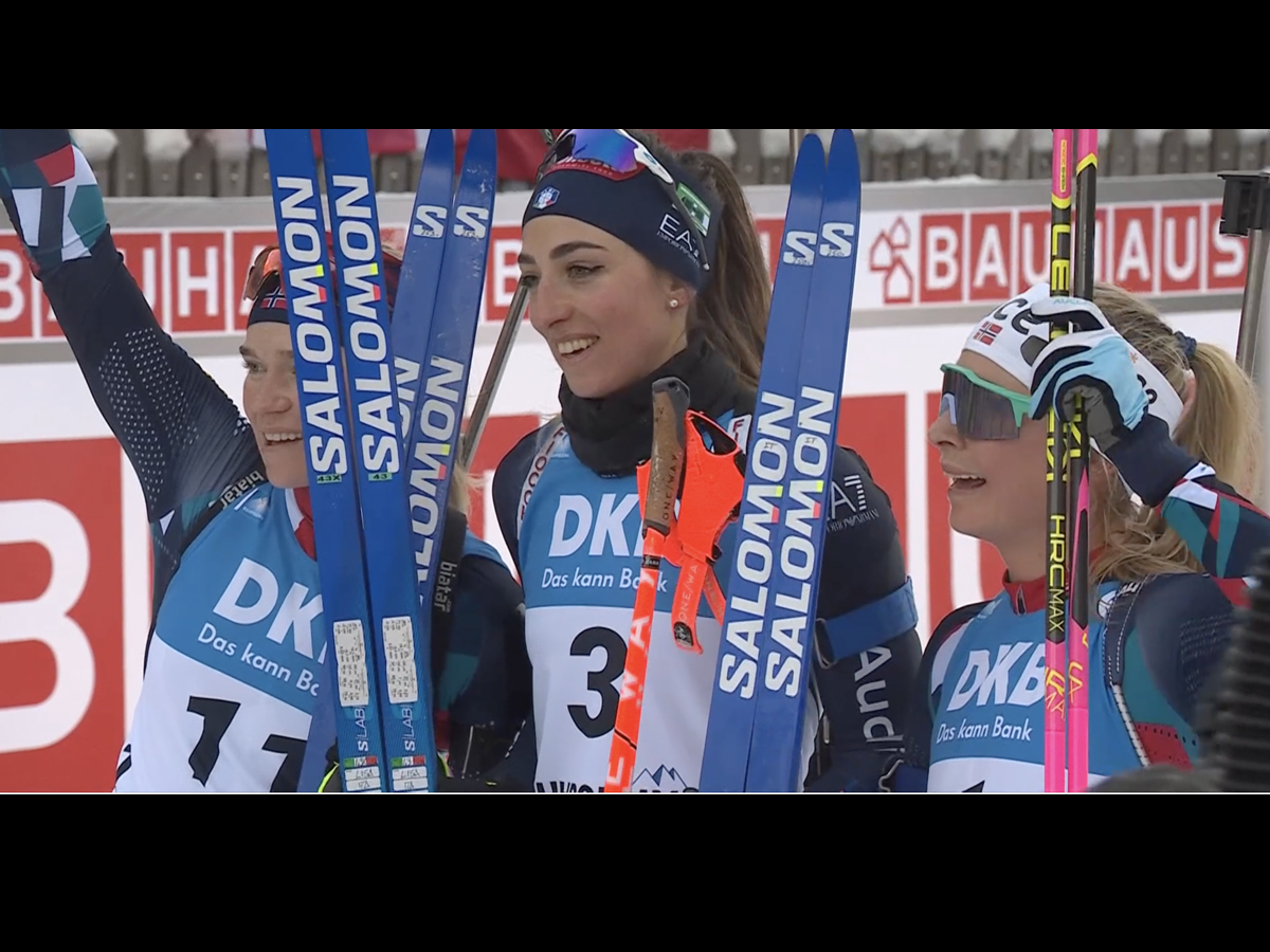 Biathlon, strepitosa vittoria di Lisa Vittozzi a Ruhpolding nell ...