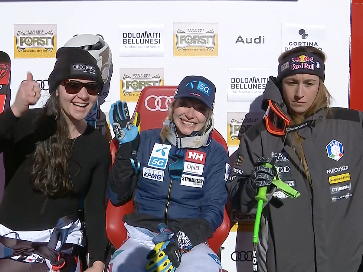 Succede di tutto a Cortina: vento, cadute, soste e Mowinckel che toglie ...