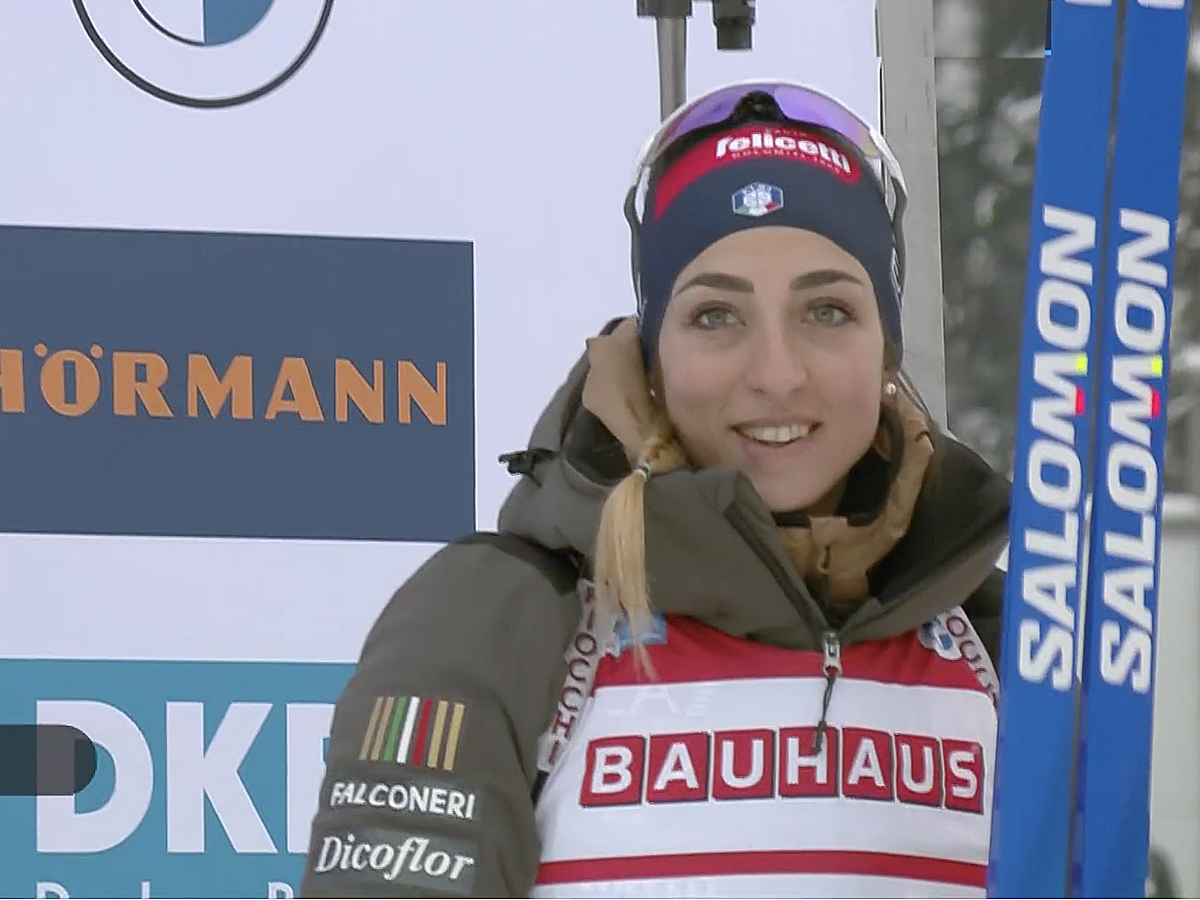 Biathlon: nella sprint di Ruhpolding Lisa Vittozzi conquista il terzo ...