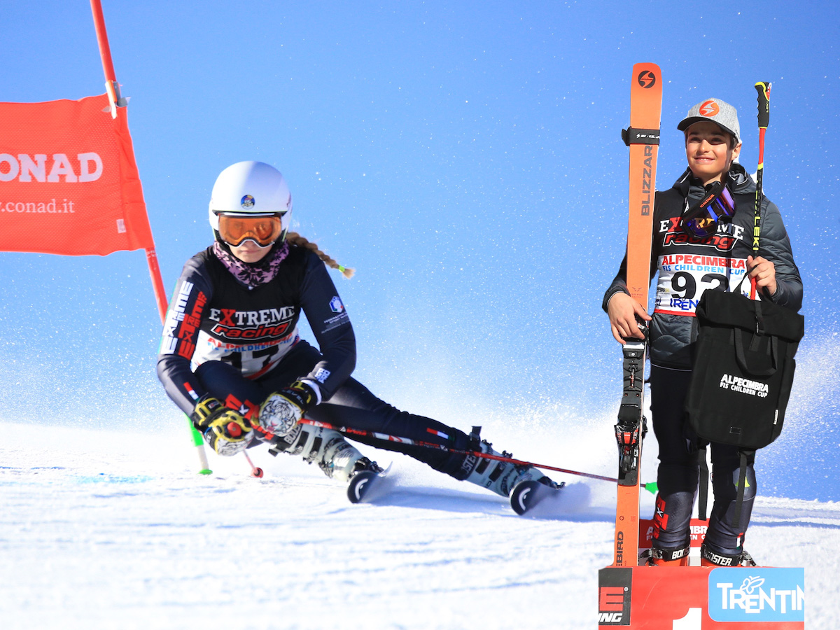 Alpe Cimbra: Ludovica Vottero e Giovanni Ceccarelli sono d'oro! - SciareMag