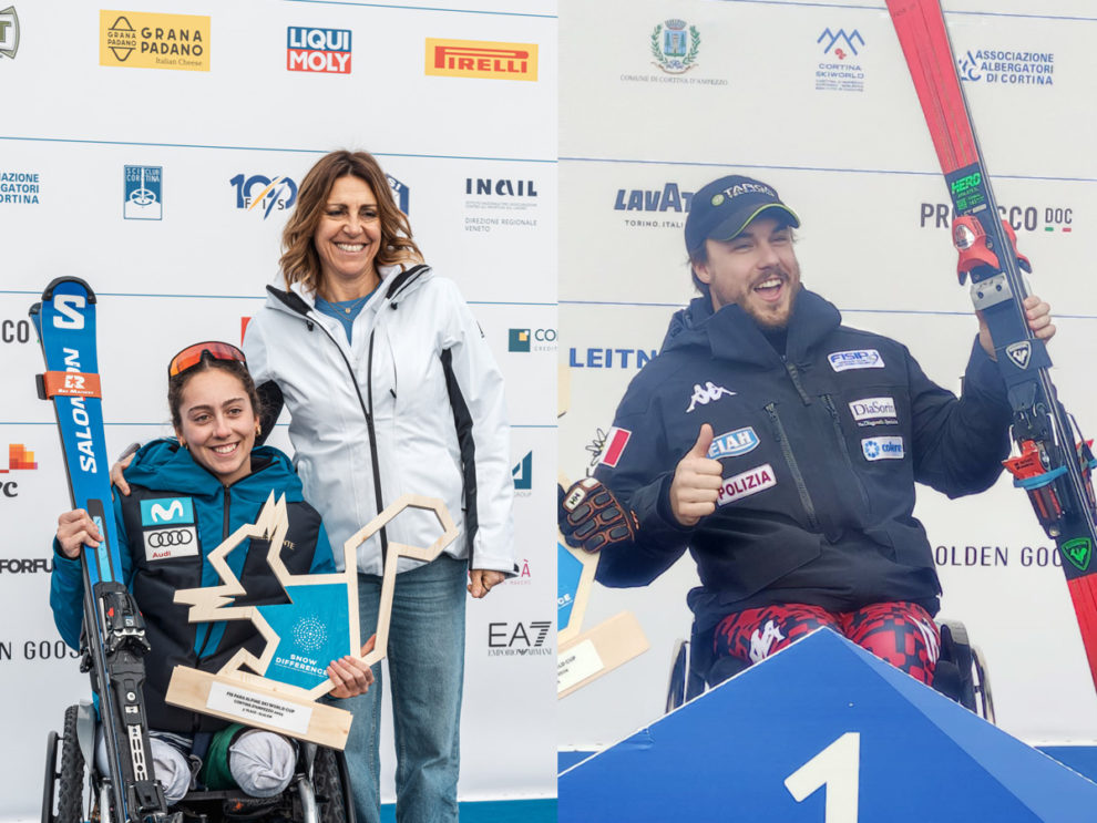 Para Cortina: De Silvestro ancora in goal! Deborah Compagnoni alla ...