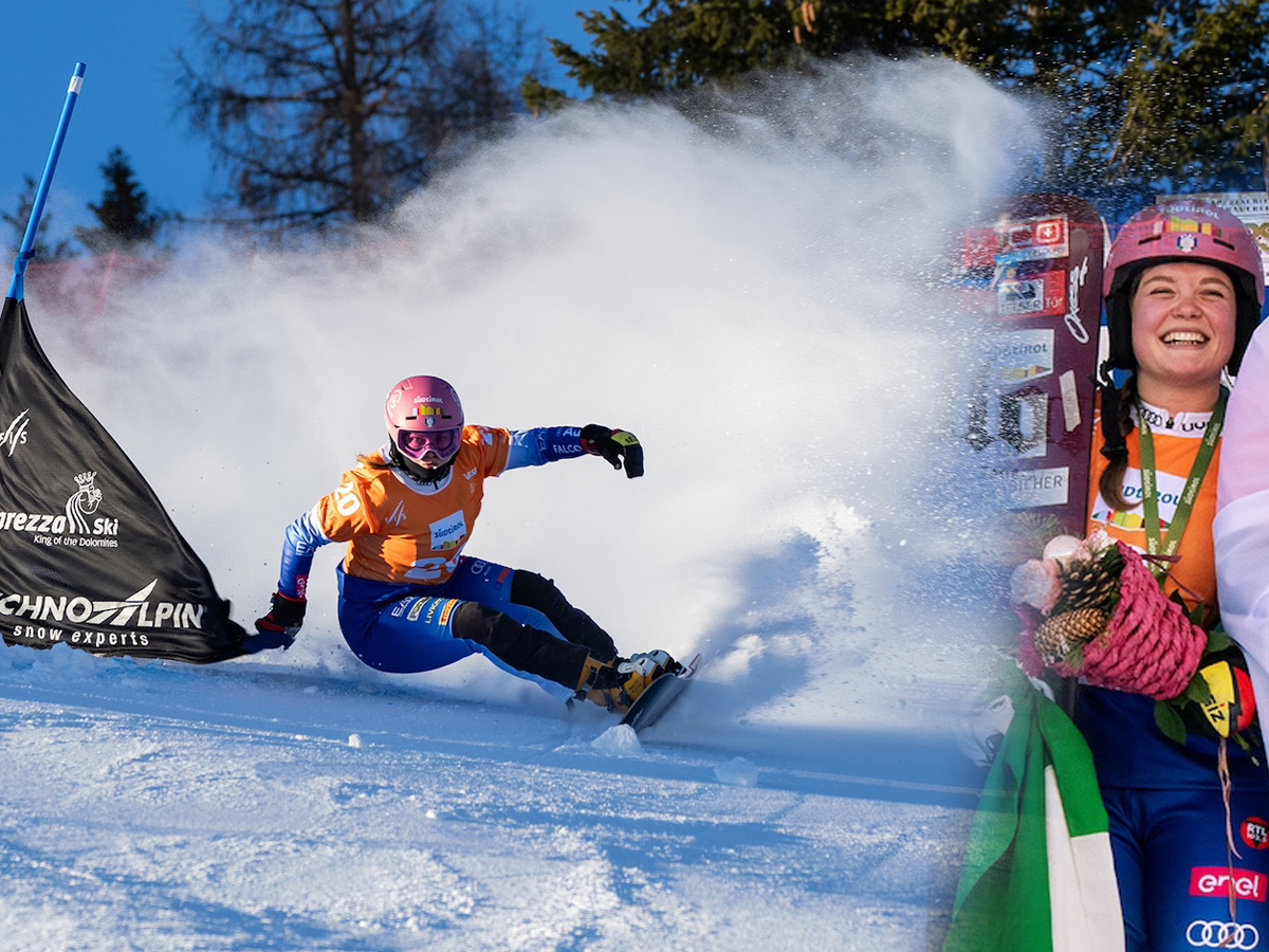 Snowboard, sulle nevi di casa di Carezza Jasmine Coratti coglie la prima vittoria! - SciareMag