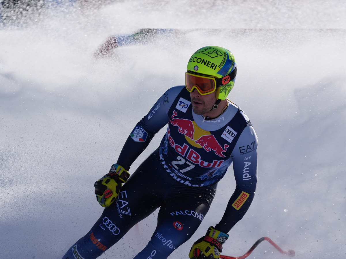 Prova Kitzbühel, Inner 4° tempo, Florian Schieder, sulla "sua" Streif ...