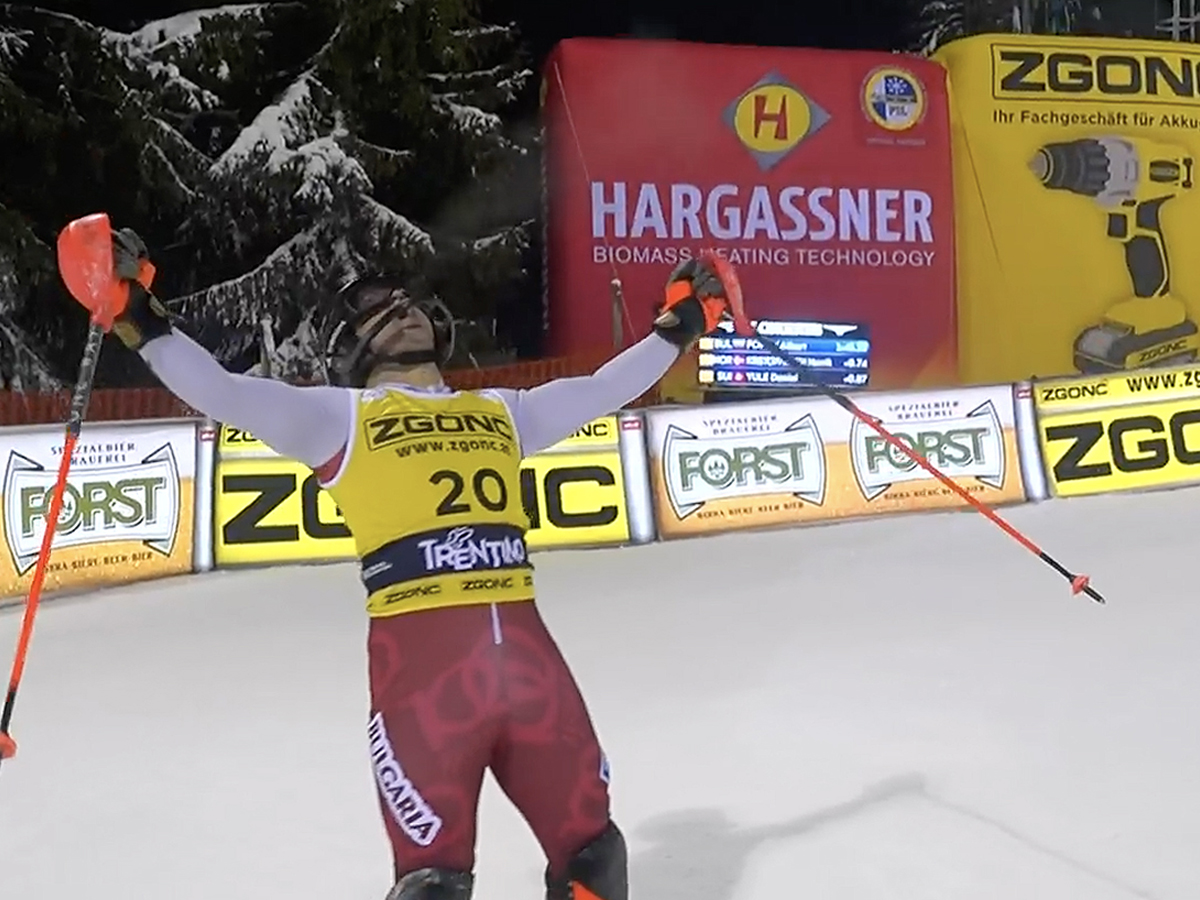 SL Campiglio: la maglia fulmine è del bulgaro Albert Popov! - SciareMag