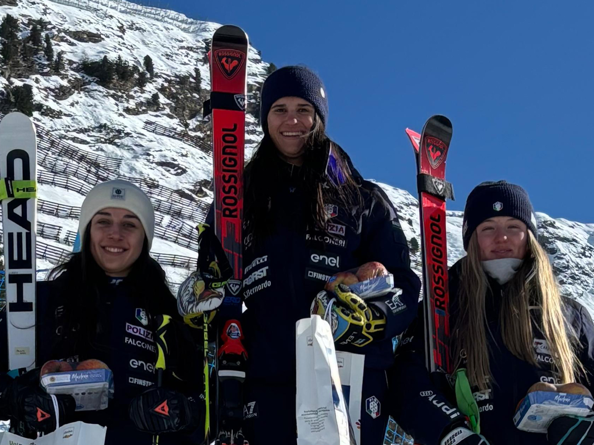 Ambra Pomaré Campionessa italiana Giovani di gigante davanti a Righi e ...
