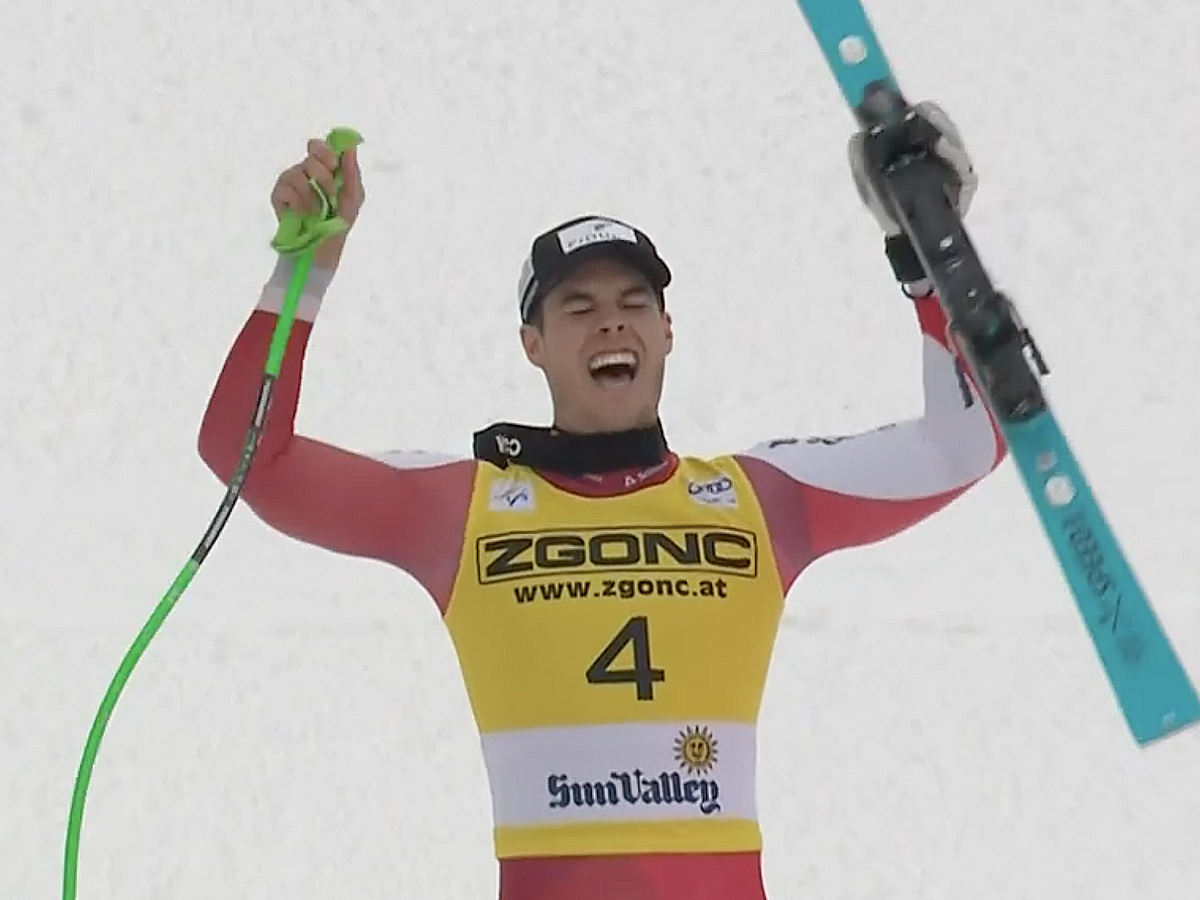 Dominik Paris esce e perde il podio del SuperG vinto da Feurstein - SciareMag