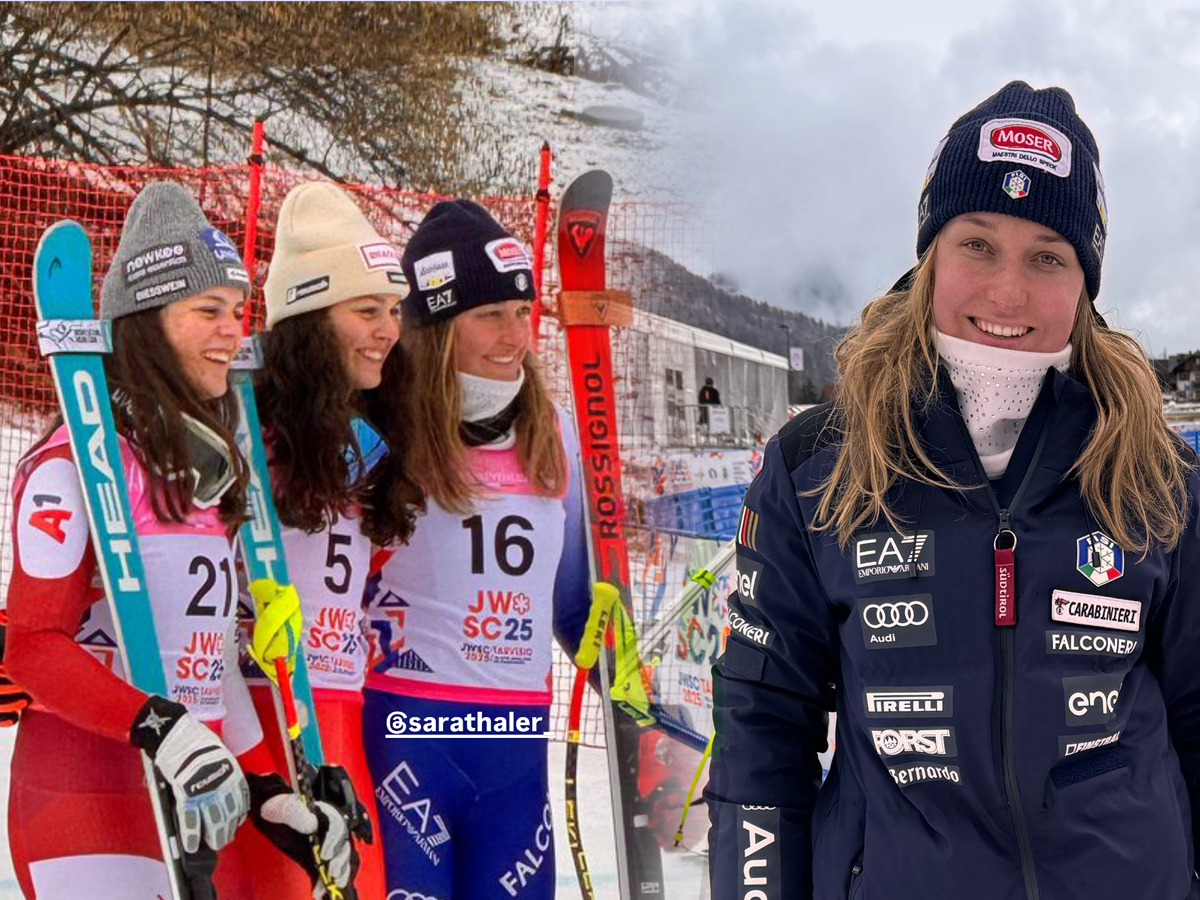 Mondiali Junior Tarvisio: Sara Thaler vince il bronzo in superG - SciareMag